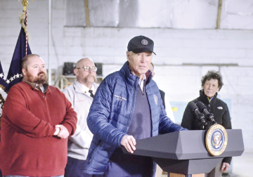 Biden rolls into East Palestine | News, Sports, Jobs - The Vindicator